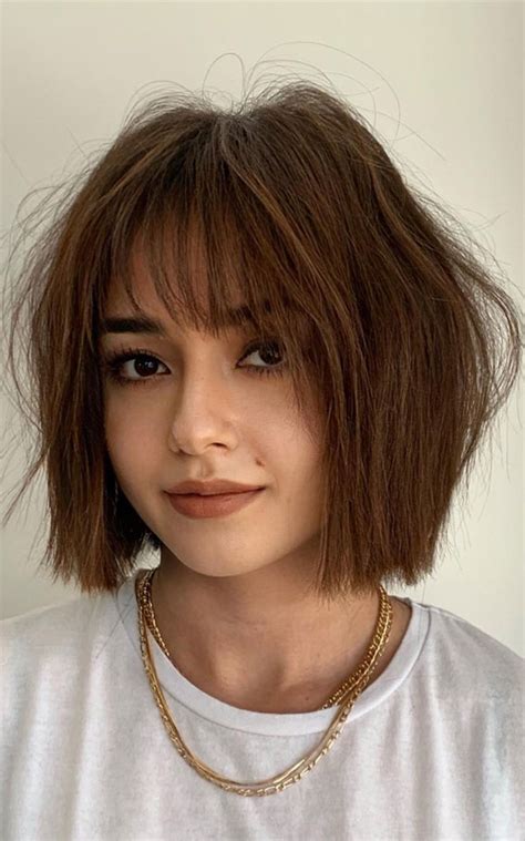 Structured Sophistication Bob Haircut Ideas Textured Bob With Thin