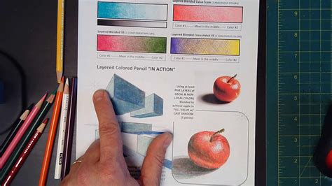 Layered Colored Pencil Worksheet Explanation YouTube