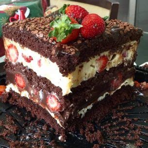 Bolo 2 Recheios Creme Belga E Brigadeiro Morango Receitas Agora
