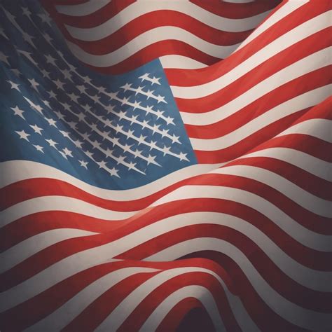 Premium Photo American Flag Vector