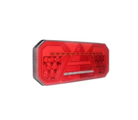 2 x LED Dynamic Clignotants Feux arrière de Remorque Feu Camion 12v 24v E9