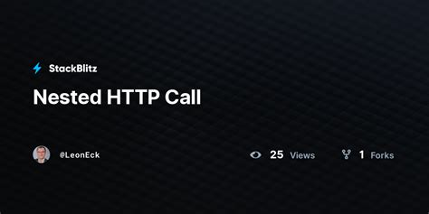 Nested Call StackBlitz