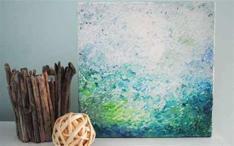 Palette Knife Abstract Painting