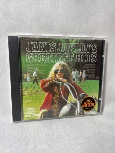 Janis Joplin S Greatest Hits By Janis Joplin CD Oct 1990 Sony Music