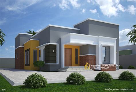 3 Bedroom Bungalow Ref 3071 NIGERIAN HOUSE PLANS