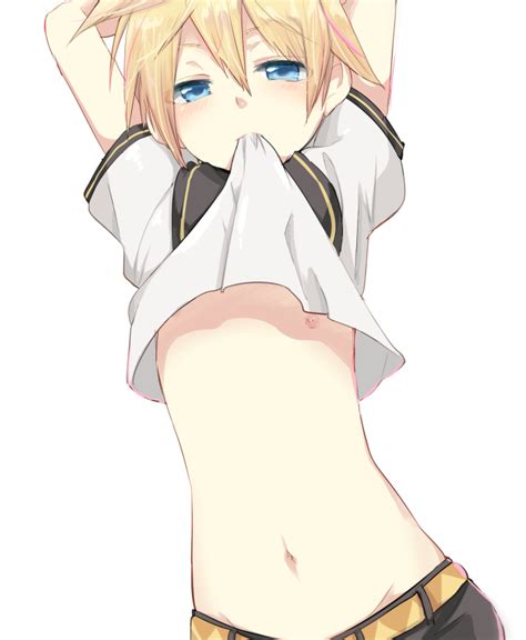 Kagamine Len Vocaloid Drawn By Aobe Mahito Danbooru