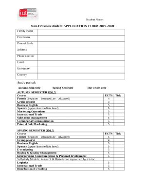 Duti Application Doc Template Pdffiller