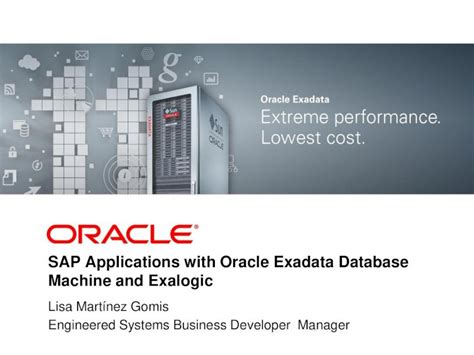 pdf sap applications with oracle exadata database …ocom documents webcontent 515808 sap