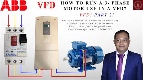 Using Vfd On Single Phase Motor