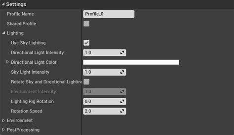 preview scene settings unreal engine documentation 5900 hot sex picture