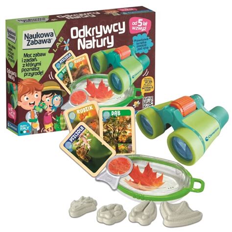 Clementoni Naukowa Zabawa Odkrywcy Natury Zestaw Laboratoria I