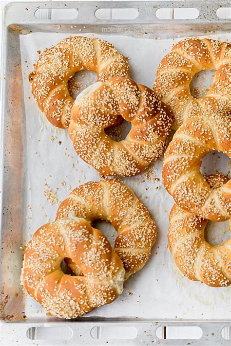 Simit Tureckie Bajgle Moje Wypieki