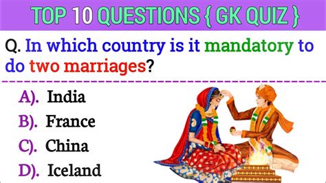 Top Gk Questions And Answers In English General Knowledge Quiz Gk