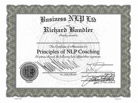 NLP Certification Guaranteed No 1 NLP Certification