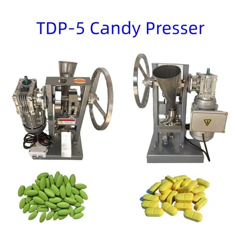 Tdp 5 Improved Version Single Punch Pill Press High Pressure Pill