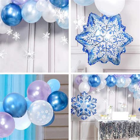 Yiran Frozen Balloon Garland Arch Kit Ft Long Frozen Birthday Party