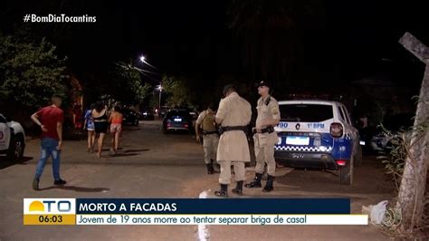Jovem de 19 anos é morto a facadas ao tentar separar briga de casal