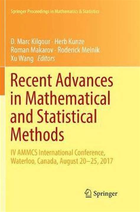 springer proceedings in mathematics and statistics recent advances in mathematical and