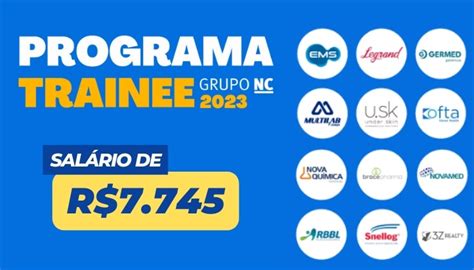 Programa de Trainee 2023 Grupo NC EMS farmacêutica PFARMA