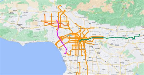 LA County Owl Bus Map Scribble Maps