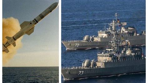 Kapal Perang Iran Tiba Di Laut Merah Saat Amerika Dan Inggris Bersiap