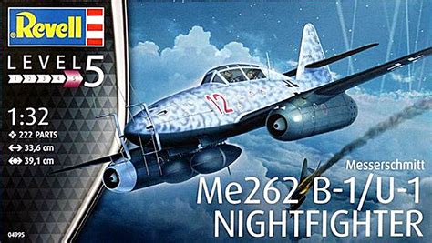 Messerschmitt Me 262 B 1a U1 Nachtjäger Revell 1 32