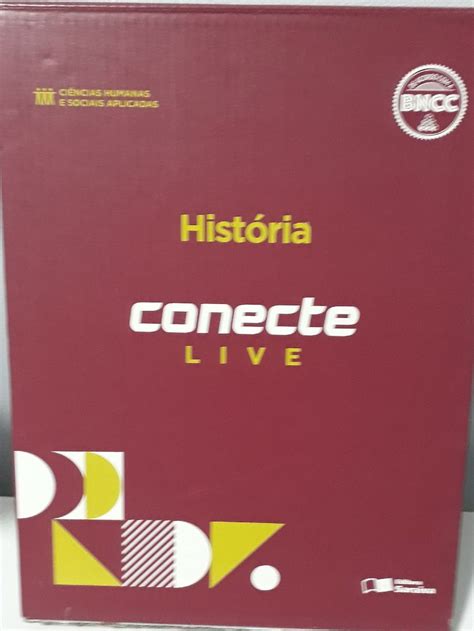 Livro Conecte Live Hist Ria Livro Editora Saraiva Nunca Usado