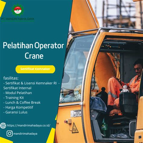 Lowongan Kerja Operator Crane Homecare24