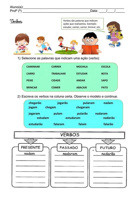 Atividades De Verbos Pesquisa Google Atividades Verbos Verbos Images