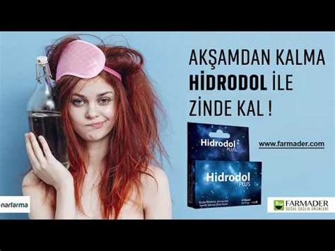 Hidrodol Plus Dr Kerem Dündar Akşamdan Kalma Zinde Kal YouTube