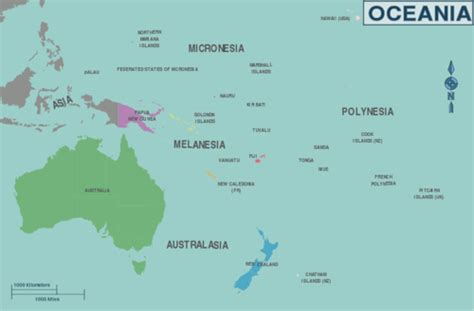 Countries And Capitals Of Australia And New Zealand Diagram Diagram