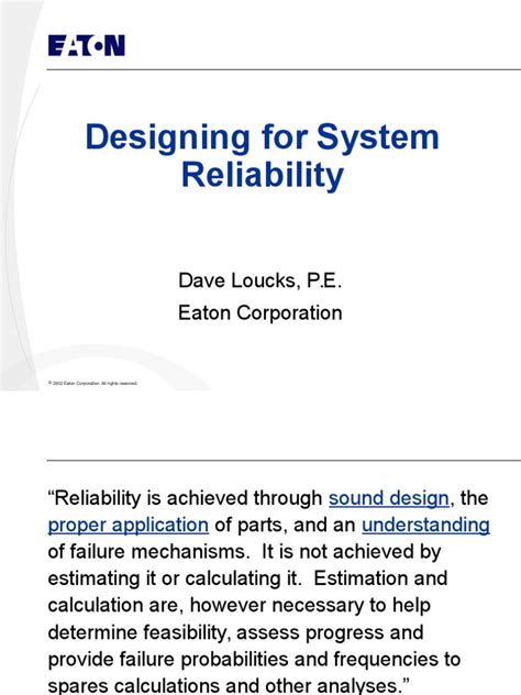 reliability calculations pdf reliability engineering applied mathematics