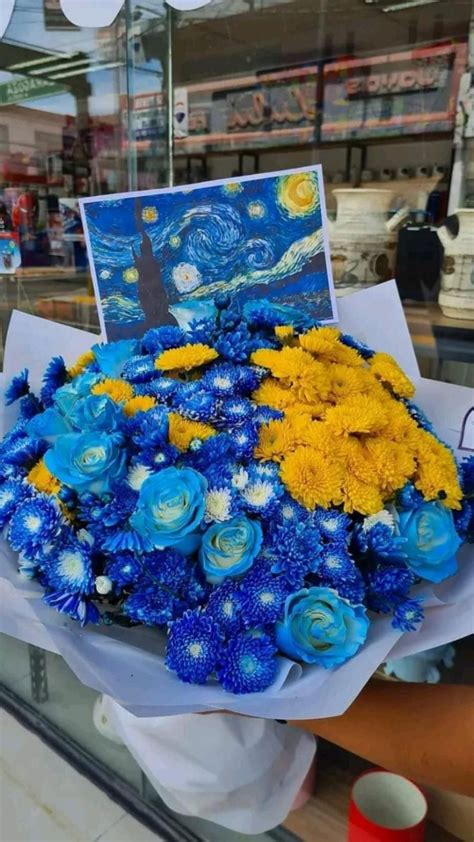 Buquê de van gogh noite estrelada Artofit