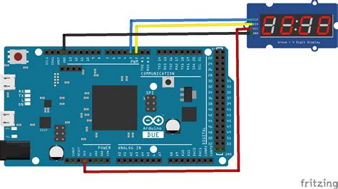 Arduino Due And Tm1637 7 Segment Display Example Arm Learning Artofit