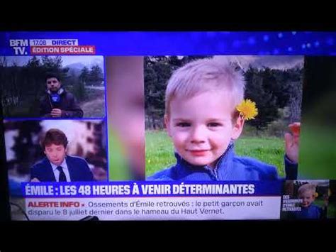 DISPARITION D ÉMILE OSSEMENTS RETROUVÉS MORT INEXPLIQUÉE YouTube