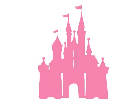 Disney Princess Castle Cake Topper Printable