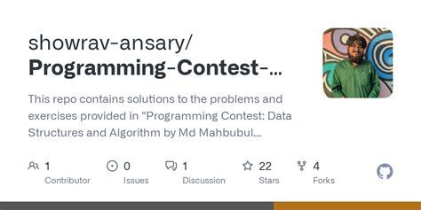 github showrav ansary programming contest data structure and algorithm by md mahbubul hasan