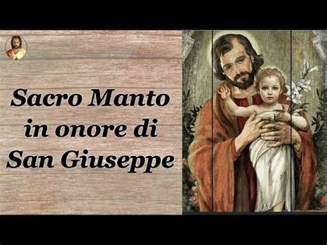 Sacro Manto In Onore Di San Giuseppe YouTube Painting Art