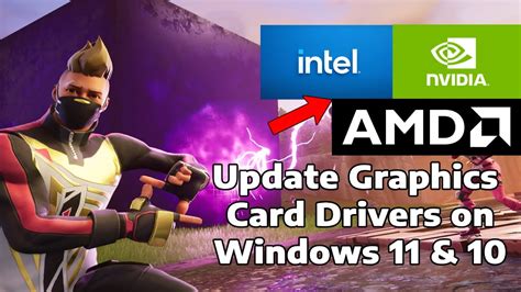 Update Graphics Driver Windows Amd Intel Nvidia How To Youtube