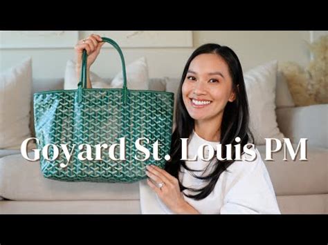 GOYARD ST LOUIS TOTE PM Unboxing First Impressions Mod Shots