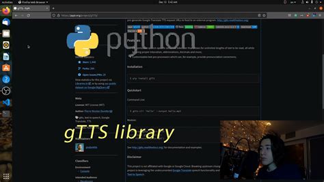 gtts python library تبدیل متن به صدا با پایتون youtube