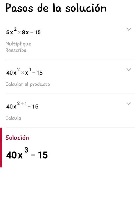 1 5 x ²8 x 15 alguien me ayuda le doy 20 puntos Brainly lat
