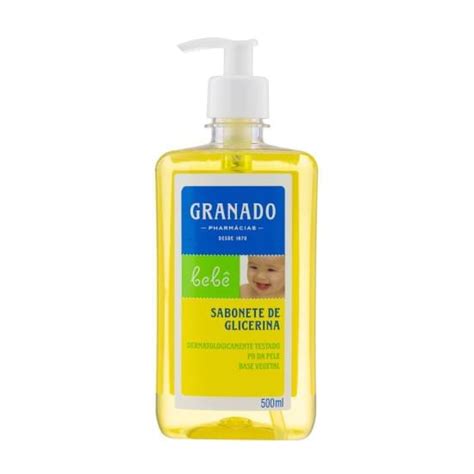 Bodegamix Sabonete líquido infantil glicerinado granado bebê