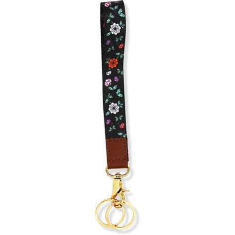 Porte Cl Clef Bracelet Lani Re Cordon Poignet Lanyard Strap Avec