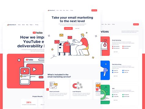 Digital Marketing Agency Webflow Template Advertise X BRIX Templates