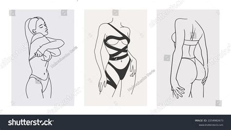 Sexy Girl Takes Off Her Clothes Stock Vector Royalty Free 2254982673