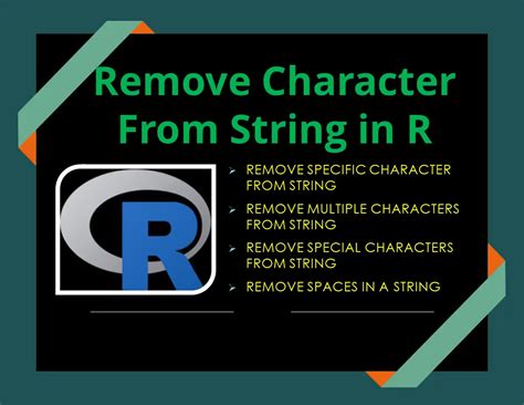 Remove Character From String In R Spark By Examples