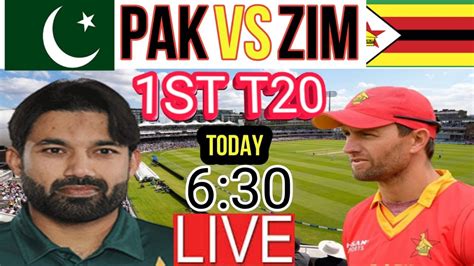 Pakistan Vs Zimbabwe 1St T20 Live PAk VS Zim 1st T20 Match Time Table