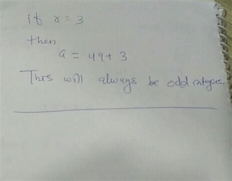 show that any odd positive integer is of the form 4q 1 or 4q 3