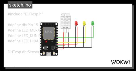 dht22 wokwi esp32 stm32 arduino simulator